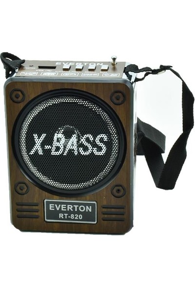 Everton RT-820 Mikrofonlu USB - Radyo Hoparlör