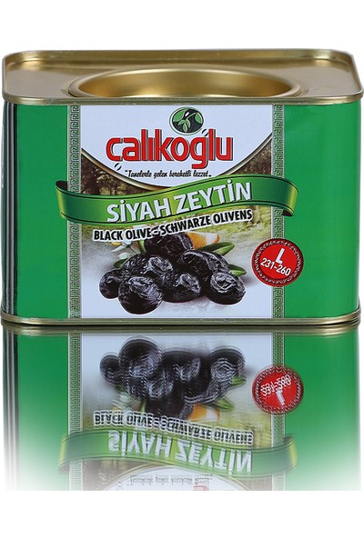 Çalıkoğlu Gemlik Siyah Zeytin 1 Kg (231-260) L Çalıkoğlu Gemlik Siyah Zeytin 1 Kg (231-260) L