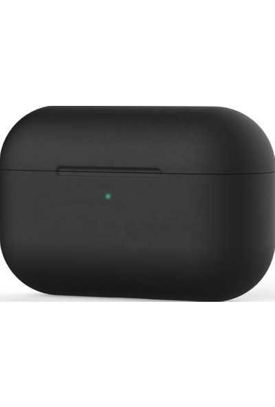 Kyver Apple Airpods Pro Kılıf Silikon Koruyucu Siyah Kyver Apple Airpods Pro Kılıf Silikon Koruyucu Siyah
