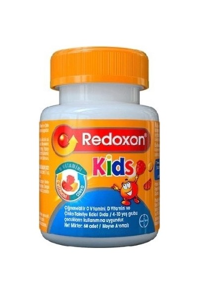 Redoxon Kids Çiğnenebilir 60 Tablet Redoxon Kids Çiğnenebilir 60 Tablet