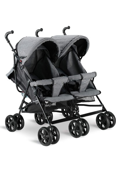 BabyHope 610 İkiz Baston Bebek Arabası