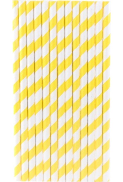 Beysüs Pipet Kağıt Sarı Beyaz 25'li