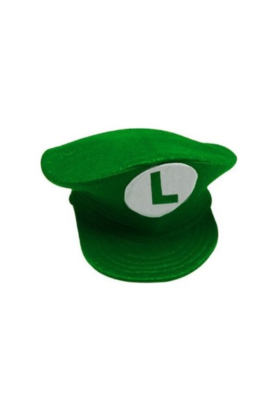 Kostümce Luigi Şapkası Yetişkin Kostümce Luigi Şapkası Yetişkin