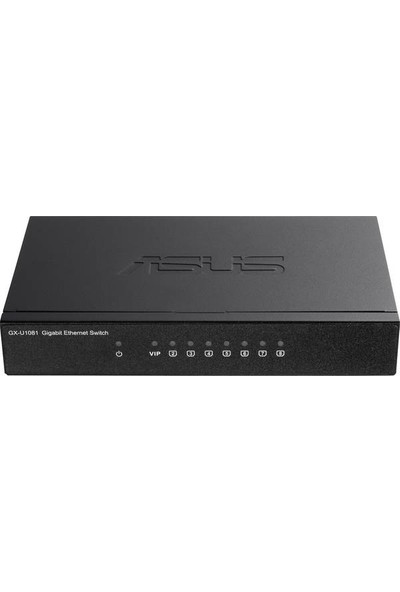 Asus GX-U1081 8port 10/100/1000 Gigabit Switch Asus GX-U1081 8port 10/100/1000 Gigabit Switch