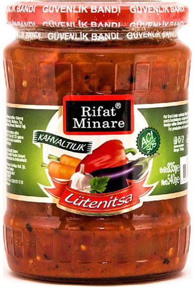 Rifat Minare Lutenitsa Acı Sos 1610 gr