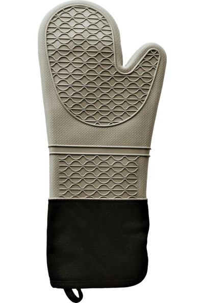 Penguen Karamela Büyük Boy Silikon Fırın Eldiveni