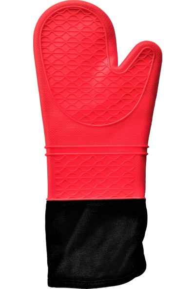 Penguen Karamela Büyük Boy Silikon Fırın Eldiveni