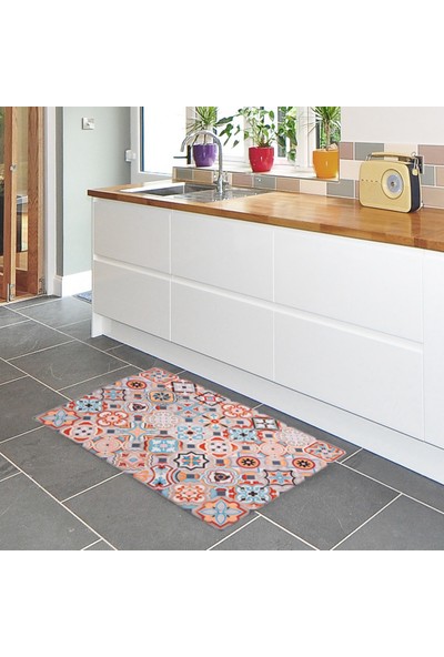 Keramic Zemin Matı 50x70 Kapı Tezgah Önü Mutfak Paspası