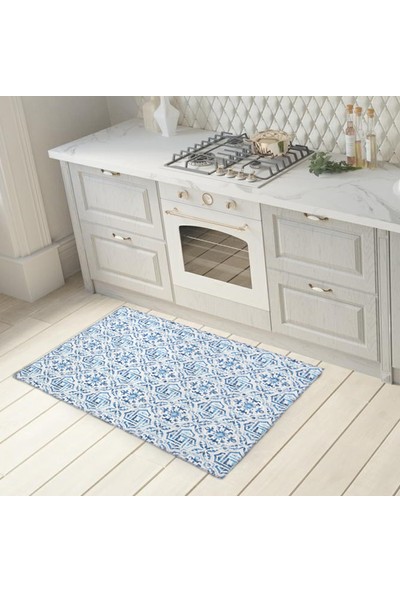 Stone Zemin Matı 50x70 Kapı Tezgah Önü Mutfak Paspası