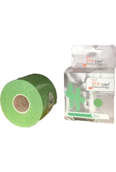 Bia Tape Kinesio Sporcu Bandı 5 cm x 5 M Yeşil Bia Tape Kinesio Sporcu Bandı 5 cm x 5 M Yeşil