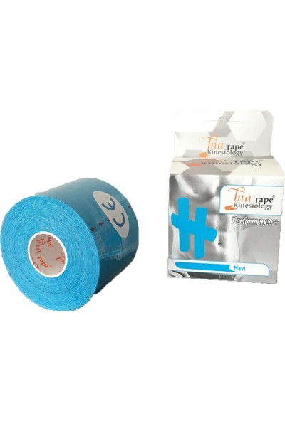 Bia Tape Kinesio Sporcu Bandı 5 cm x 5 M Mavi Bia Tape Kinesio Sporcu Bandı 5 cm x 5 M Mavi