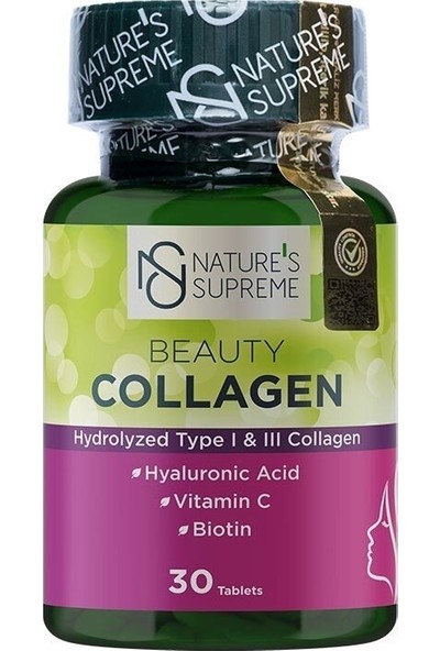 Nature's Supreme Beauty Collagen 30 Tablet Nature's Supreme Beauty Collagen 30 Tablet
