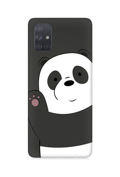 Teknomeg Samsung Galaxy A51 Sevimli Panda Desenli Tasarım Silikon Kılıf Teknomeg Samsung Galaxy A51 Sevimli Panda Desenli Tasarım Silikon Kılıf