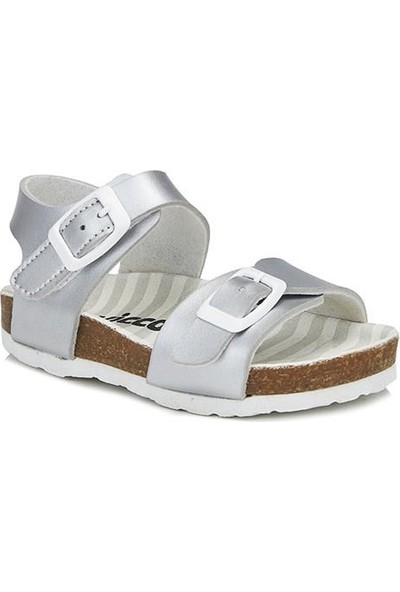 Vicco Bonbon Metalik Kız Bebe Gümüş Sandalet Vicco Bonbon Metalik Kız Bebe Gümüş Sandalet