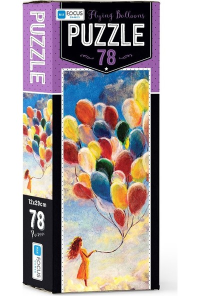 Blue Focus 78 Parça Puzzle Flying Balloons