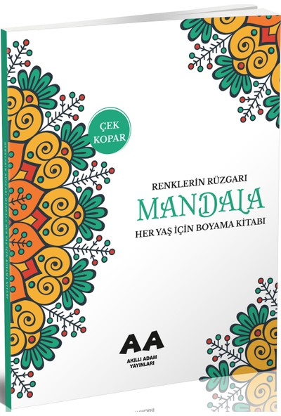 Mandala Renklerin Rüzgarı - Her Yaş Için Boyama Kitabı Mandala Renklerin Rüzgarı - Her Yaş Için Boyama Kitabı