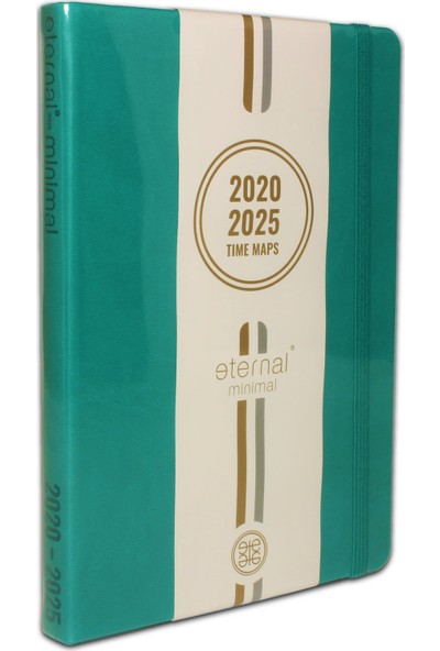 Eternal Minimal TURKUAZ Bullet Journal 2020-2025 Tarihli A5 Noktalı Defter Eternal Minimal TURKUAZ Bullet Journal 2020-2025 Tarihli A5 Noktalı Defter