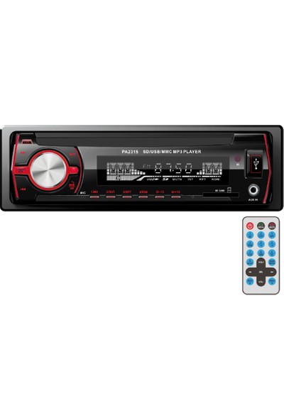 Goldmaster V650 Uzaktan Kumandalı Bluetooth Mp3 Özellikli Oto Teyp