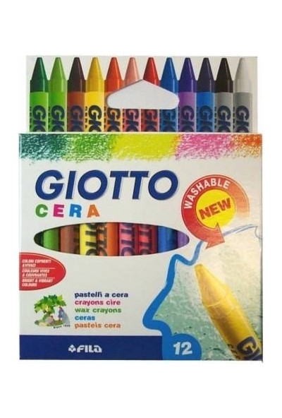 Giotto Cera Mum Boya 12'li