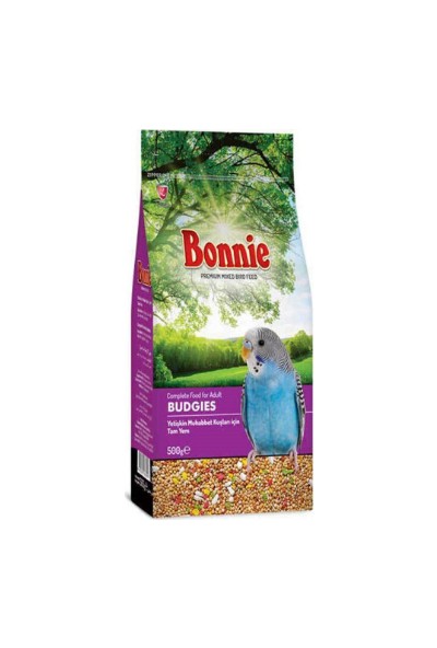 Bonnie Muhabbet Kuşu Yemi 500 gr 6'lı