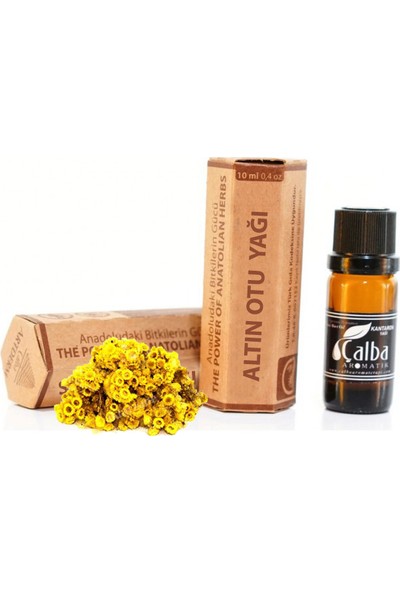 Çalba Aromaterapi Altın Otu (Ölmez Çiçek) Yağı (10ML) Çalba Aromaterapi Altın Otu (Ölmez Çiçek) Yağı (10ML)