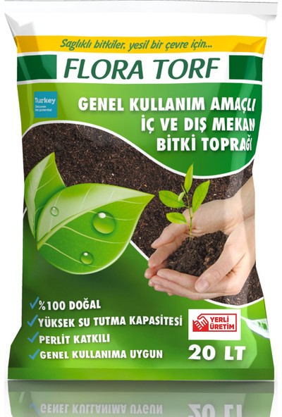 Mf Botanik Flora Torf Toprak Çiçek Toprağı Mf Botanik Flora Torf Toprak Çiçek Toprağı