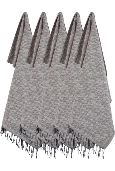 Wellstil Sarmaşık Peştamal 5'li Set Açık Bej Wellstil Sarmaşık Peştamal 5'li Set Açık Bej