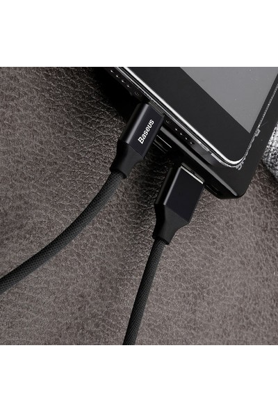 Baseus Yiven Micro USB Şarj Ve Data Kablosu - Camyw-A01 Siyah 1 m Baseus Yiven Micro USB Şarj Ve Data Kablosu - Camyw-A01 Siyah 1 m