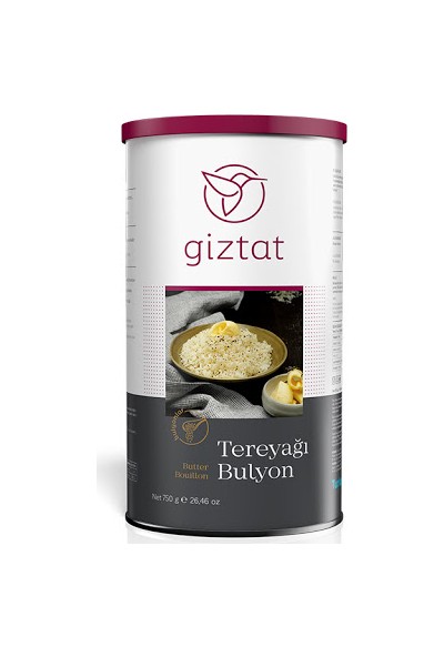 Giztat Tereyağı Bulyon 750 gr Giztat Tereyağı Bulyon 750 gr