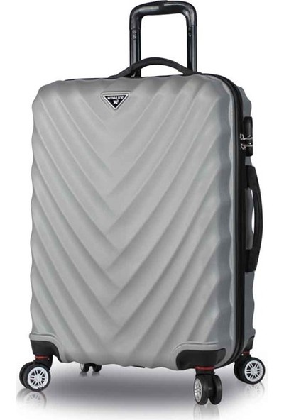 My Valice Lotus Abs Orta Boy Valiz Gri My Valice Lotus Abs Orta Boy Valiz Gri