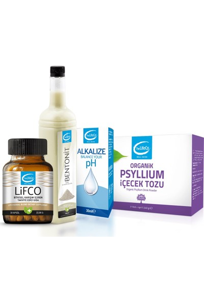 TheLifeCo Ozel Takviyeler Paketi - Detoks TheLifeCo Ozel Takviyeler Paketi - Detoks