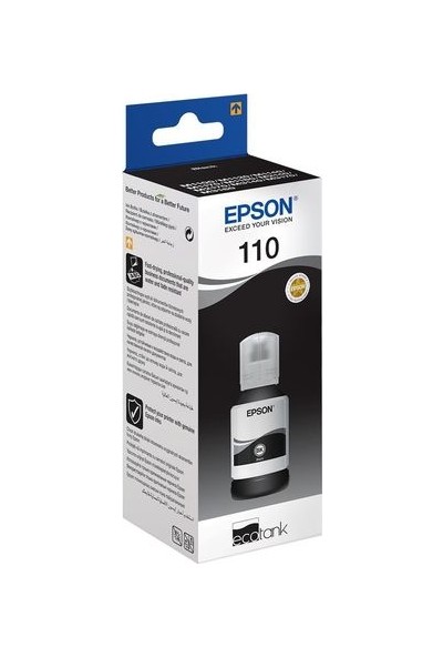 Epson Ecotank 110 Kartuş Siyah Epson Ecotank 110 Kartuş Siyah