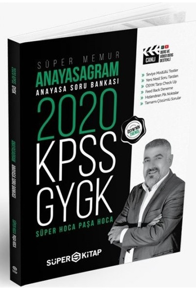 Süper Memur 2020 KPSS Genel Yetenek - Genel Kültür Anayasagram Anayasa Soru Bankası Süper Memur 2020 KPSS Genel Yetenek - Genel Kültür Anayasagram Anayasa Soru Bankası