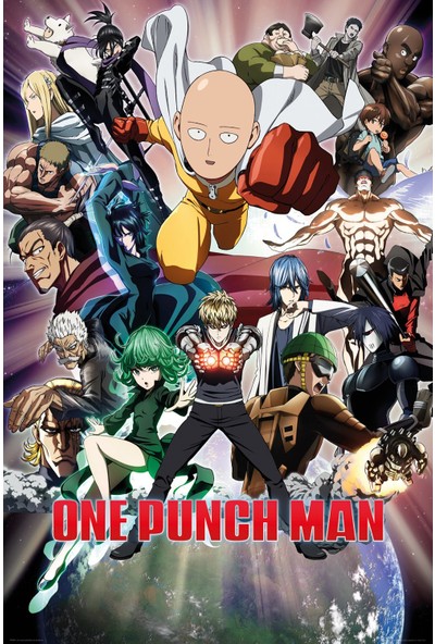 GB Eye One Punch Man Collage Maxi Poster GB Eye One Punch Man Collage Maxi Poster