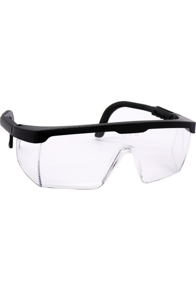 Eltos Ayarlı Koruyucu Şeffaf Gözlük
