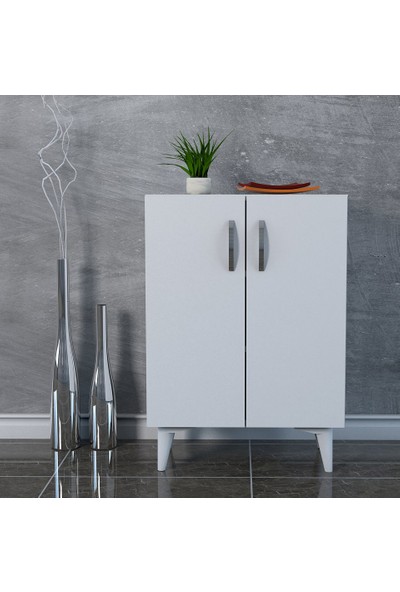 Cantek Delta Evrak ve Mutfak Dolabı Beyaz