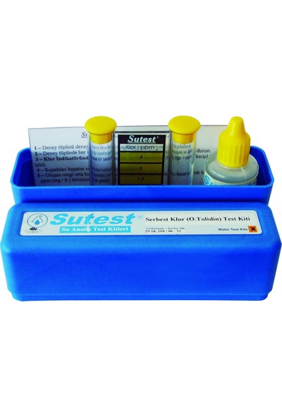 Sutest Serbest Klor Test Kiti Sutest Serbest Klor Test Kiti
