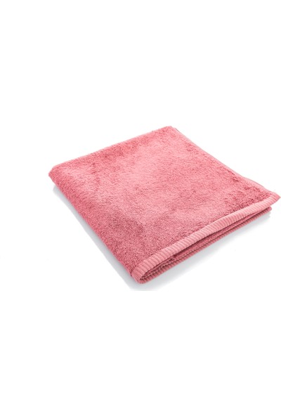 Englısh Home Leafy Bambu Banyo Havlusu 70 x 140 cm Gül Kurusu