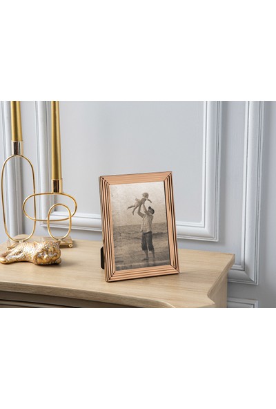 Englısh Home Pure Wisteria Aluminum Çerçeve 10 x 15 cm Gold