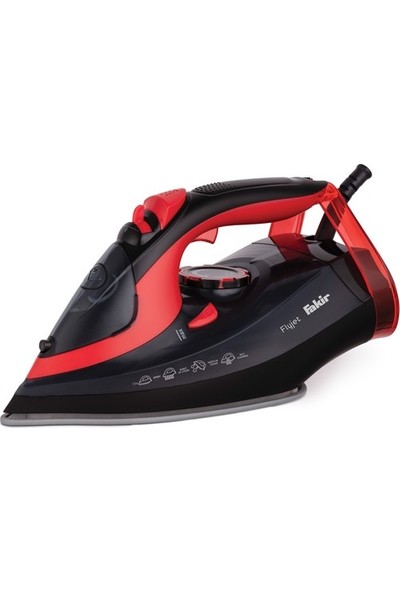 Fakir Flyjet 2600 W Buharlı Ütü-Kırmızı