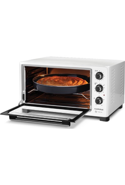 Luxell Lx-13575 40 Lt Beyaz Mini Fırın