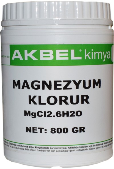 Akbel Magnezyum Klorür 800 gr Akbel Magnezyum Klorür 800 gr