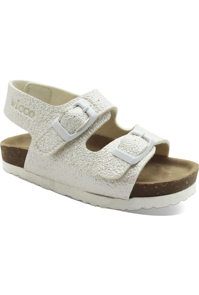 Vicco Last Metalik Kız Çocuk Sedef Sandalet Vicco Last Metalik Kız Çocuk Sedef Sandalet