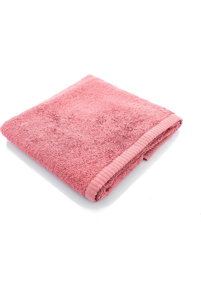 English Home Leafy Bambu Yüz Havlusu 50x90 Cm Gül Kurusu