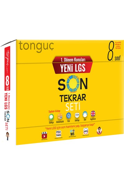Tonguç Akademi Lgs Son Tekrar Seti