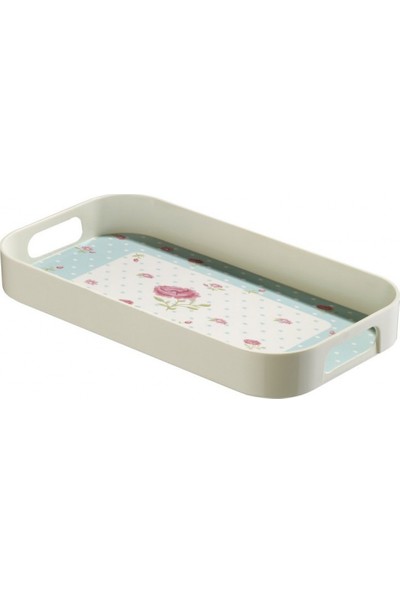 Kütahya Porselen 33X18,3 cm Kulplu Tepsi