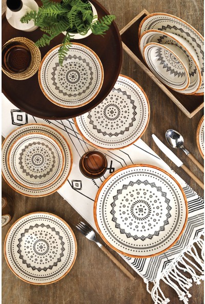 Kütahya Porselen Nanoceram 24 Parça Yemek Seti 89068 Kütahya Porselen Nanoceram 24 Parça Yemek Seti 89068