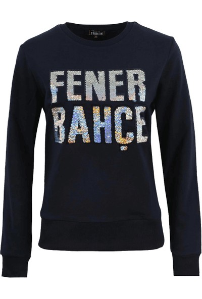 Fenerium Kadin Tribün Pul Payet Sweatshirt