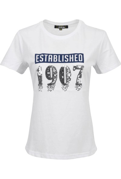 Fenerium Kadin Tribün Est.1907 T-Shirt Fenerium Kadin Tribün Est.1907 T-Shirt