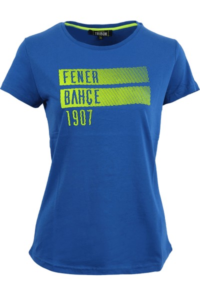 Fenerium Kadin Tribün Neon Baskı T-Shirt